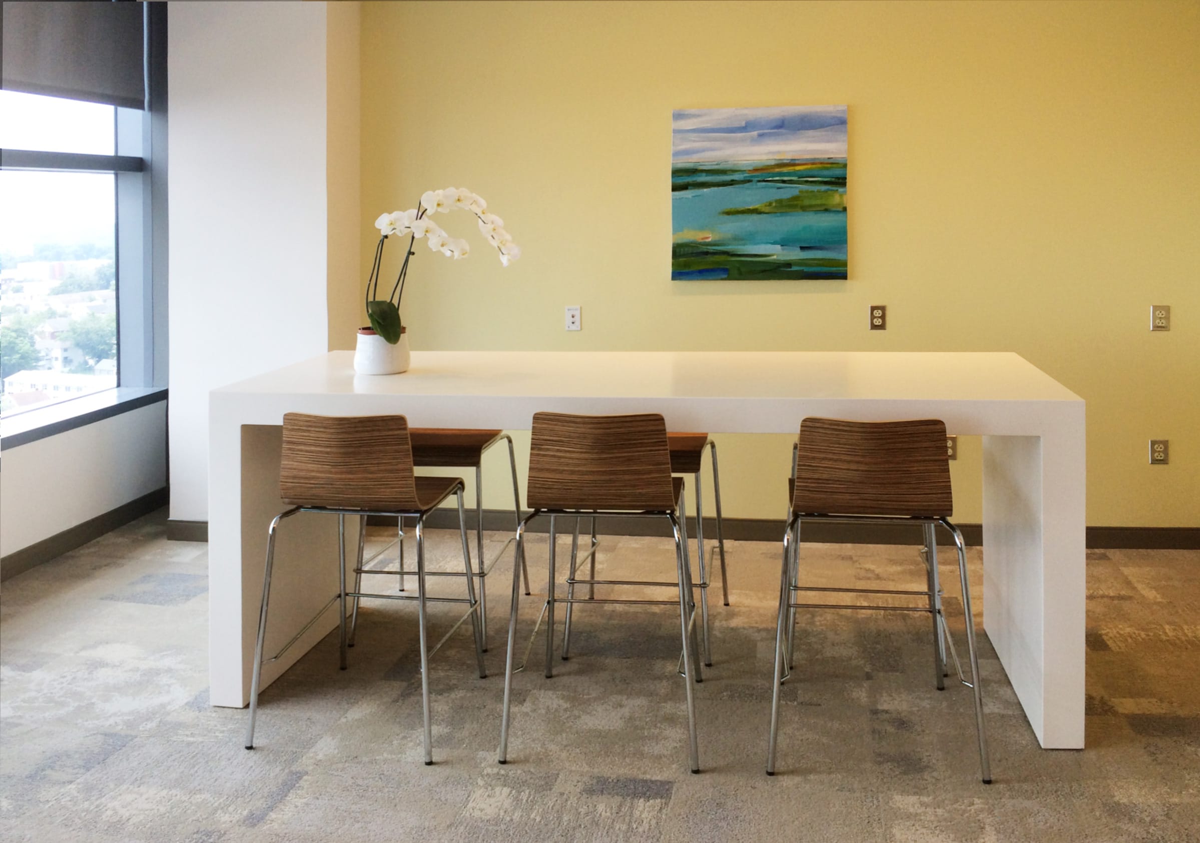 Futrus® Solutions with Corian® Design | Parsons Tables