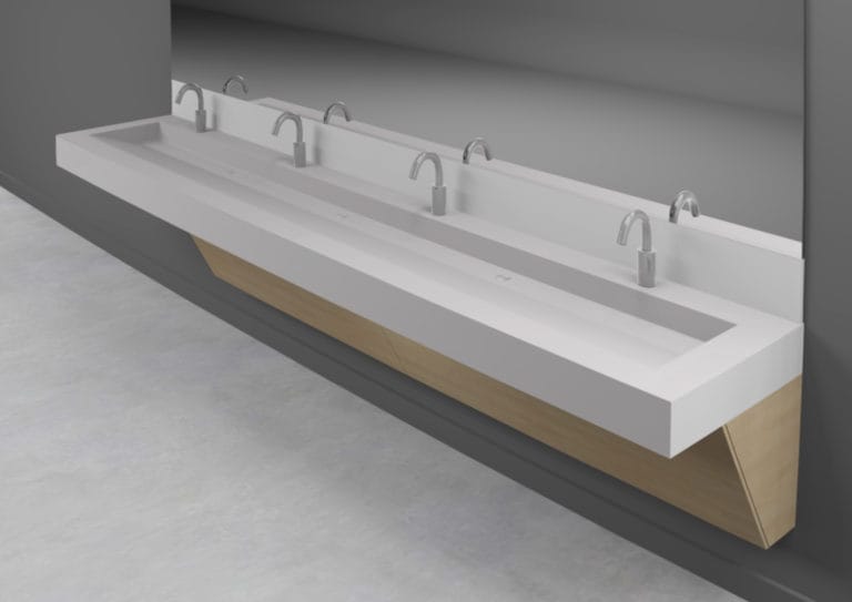 Corian Trough Sink