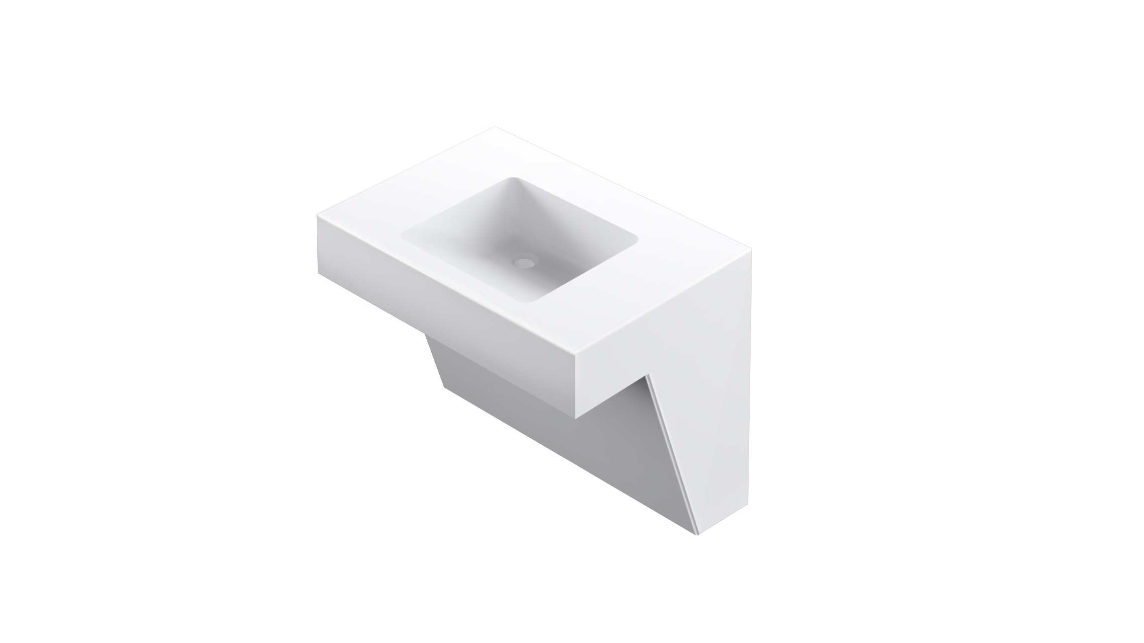 AngleX Sink Module - Futrus® Solid Surface Solutions