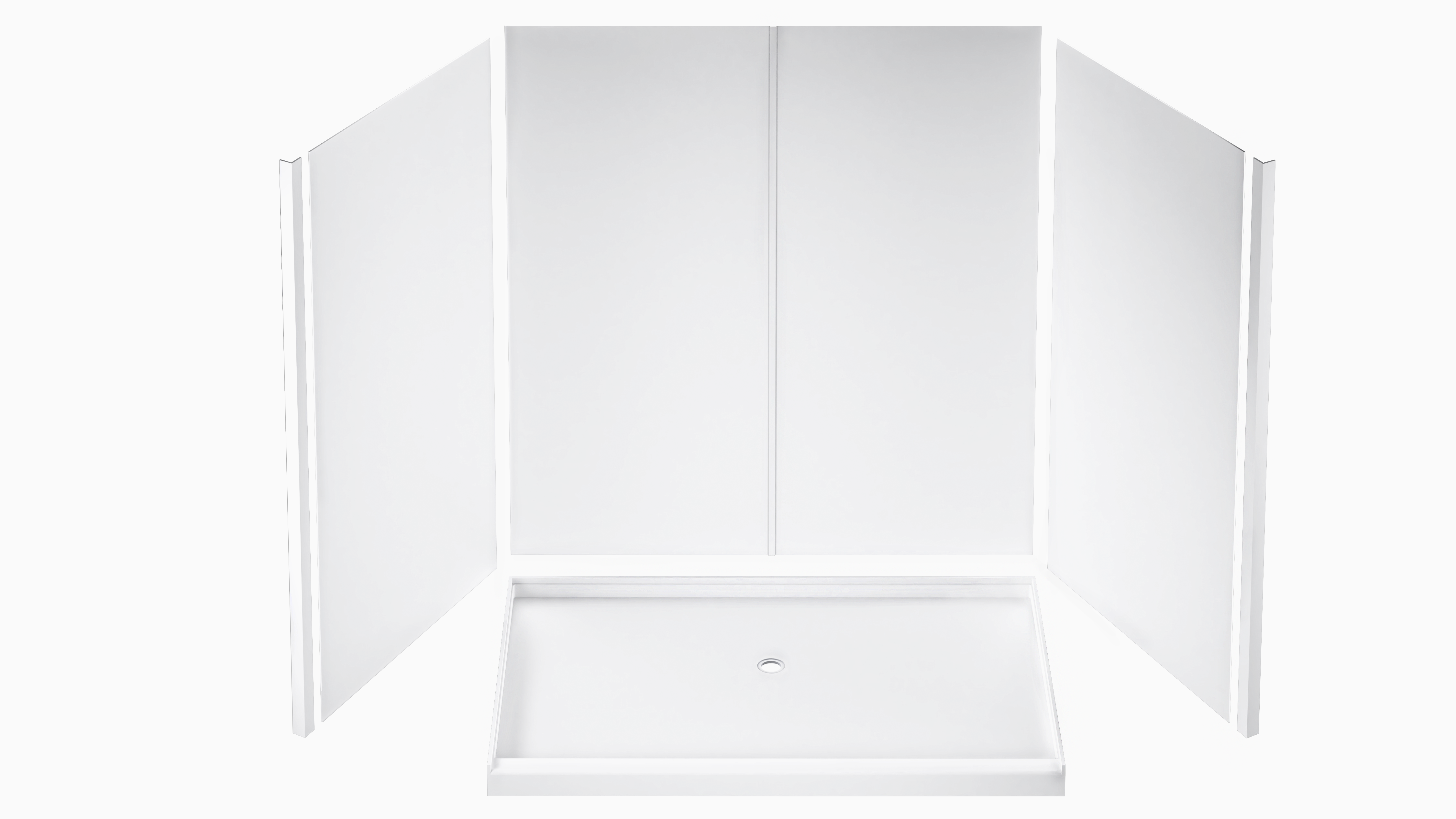 Expanz Shower System - Futrus® Solid Surface Solutions