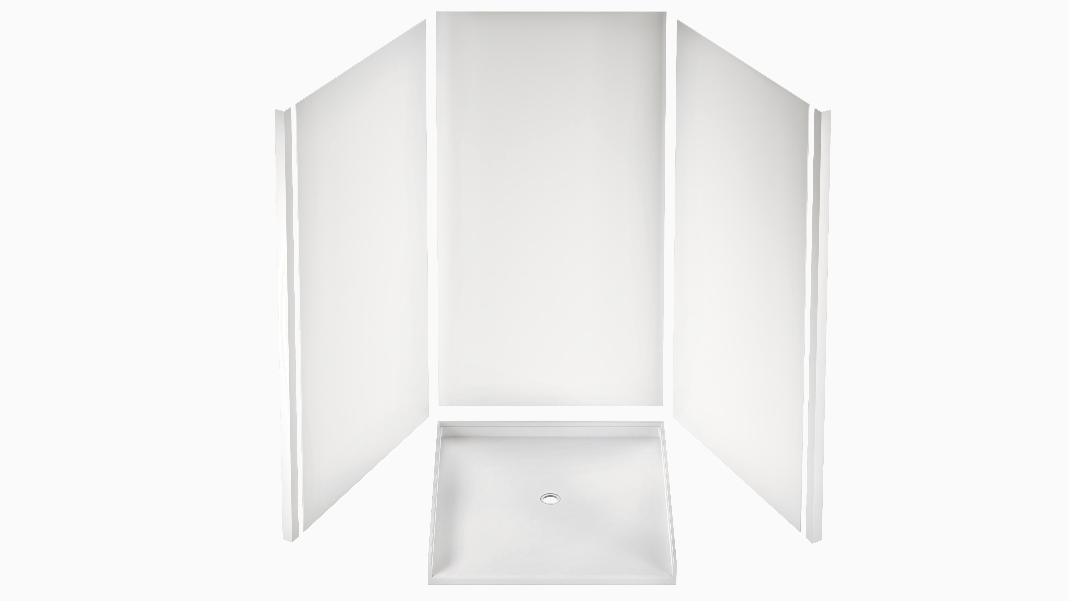 Vurso ADA Shower System - Futrus® Solid Surface Solutions