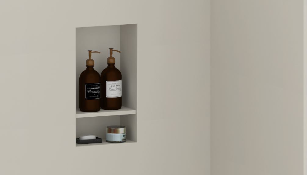 Infiniti Shower Niche - Futrus® Solid Surface Solutions