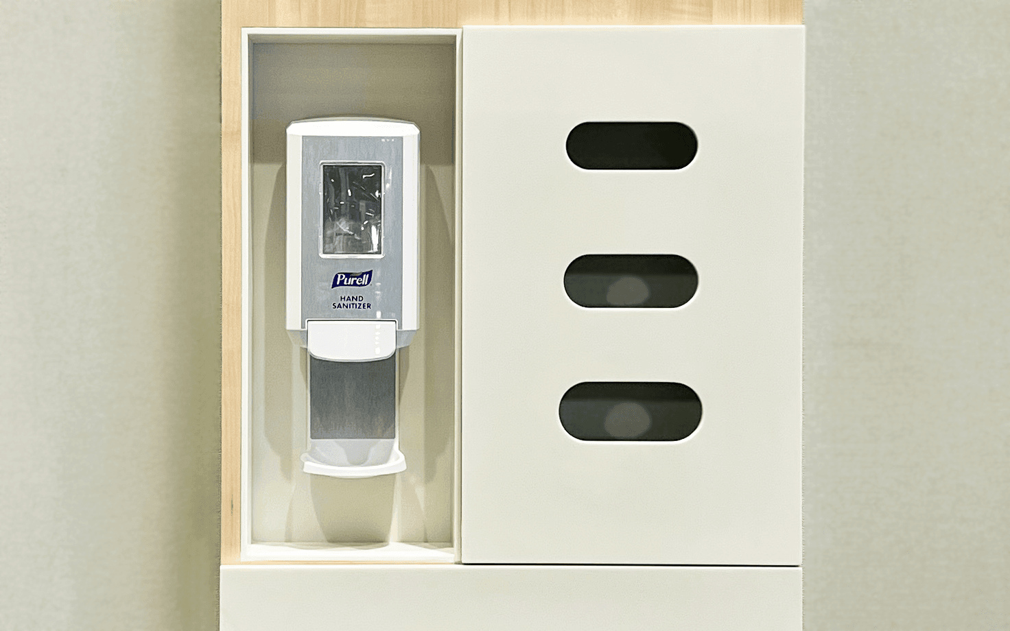 Protekz PPE Cabinet - Futrus® Solid Surface Solutions